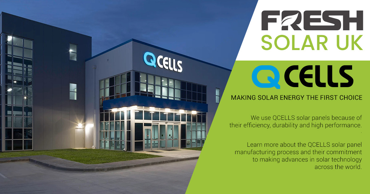 QCELLS Solar Panels | Fresh Solar UK