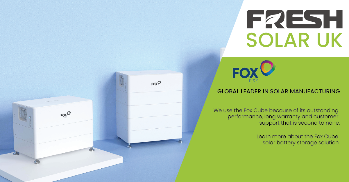 Fox EP Range Solar Battery Storage | Fresh Solar UK