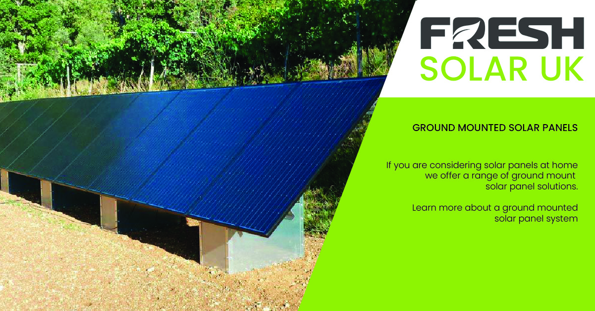 Ground Mount Solar Panel Solutions | Fresh Solar UK